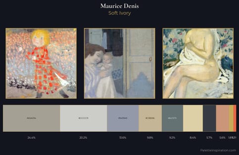 Maurice Denis Palette Inspirations - Palette Inspiration